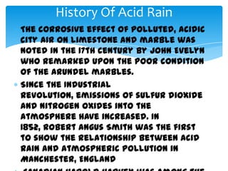 Acid rain | PPT