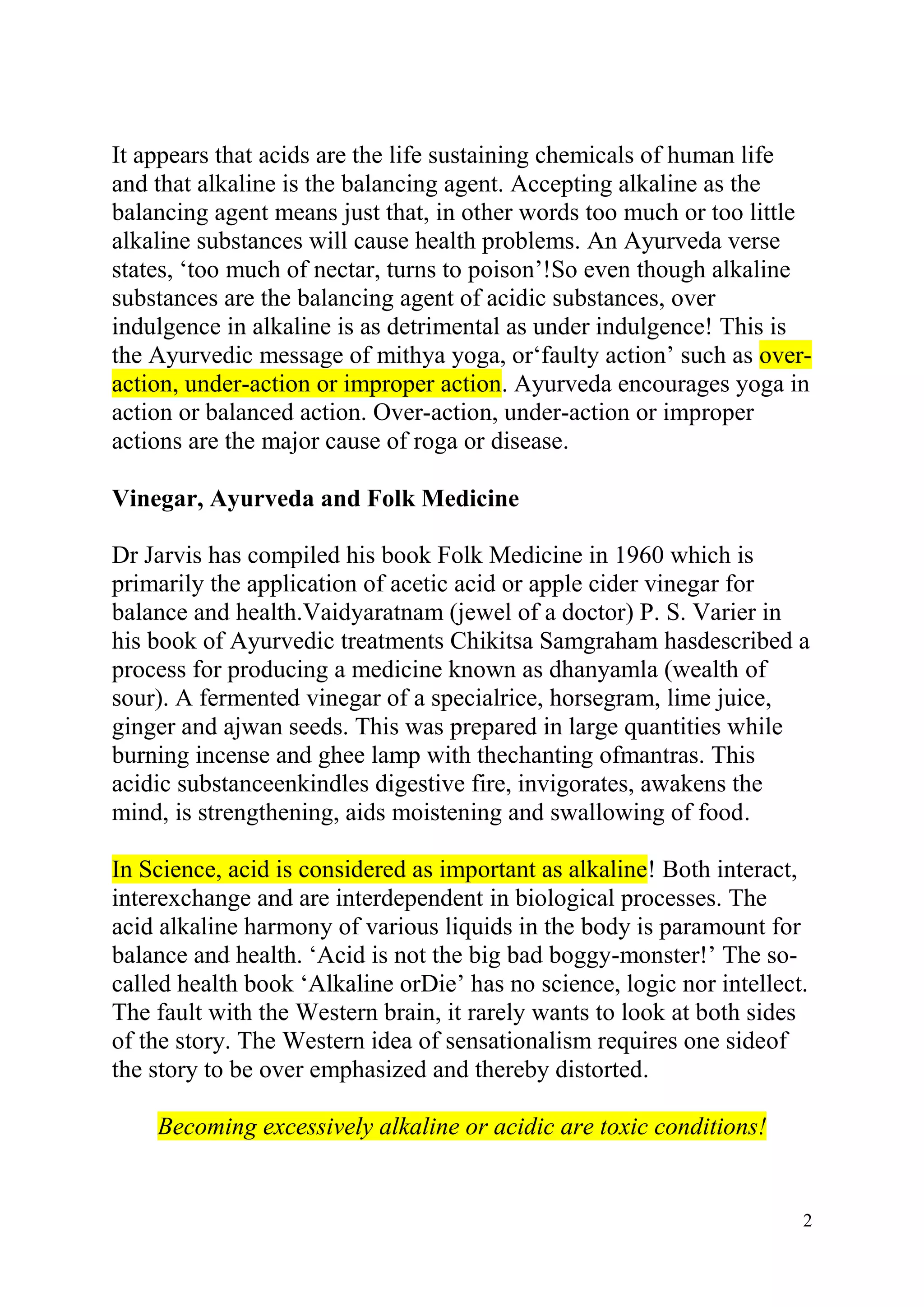 Acid alkaline-article | DOCX | Digestive Disorders | Diseases and ...