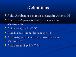 Acid base | PPT