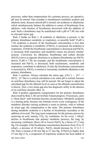 Primer on clinical acid-base problem solving | PDF
