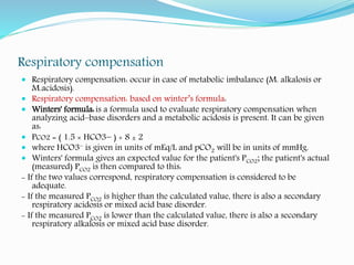 Acid-base disorders | PPT