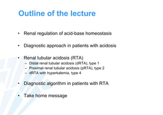 1-4. Acid-base disorders. Elena Levtchenko (eng) | PPT