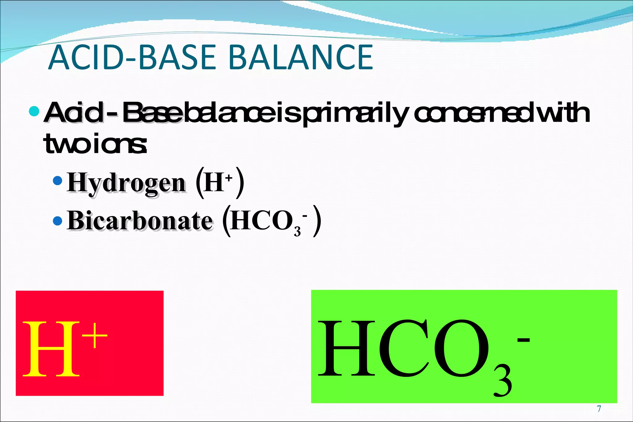 Acid Base Balance | PPT