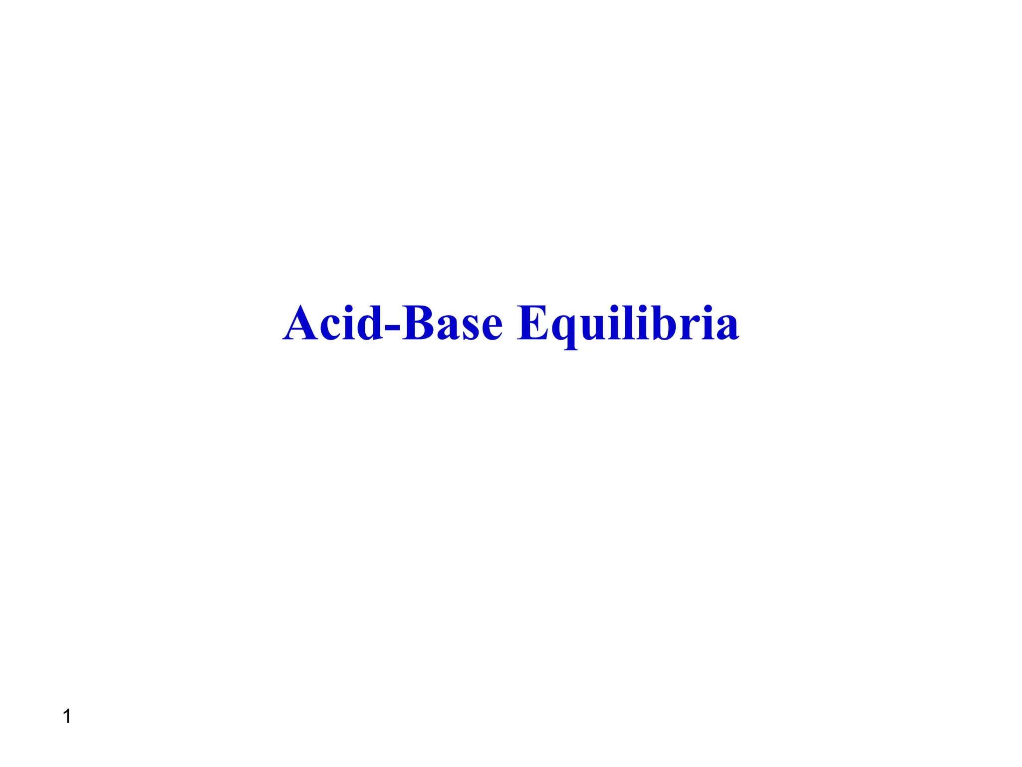 Acid-Base-Equilibria.ppt