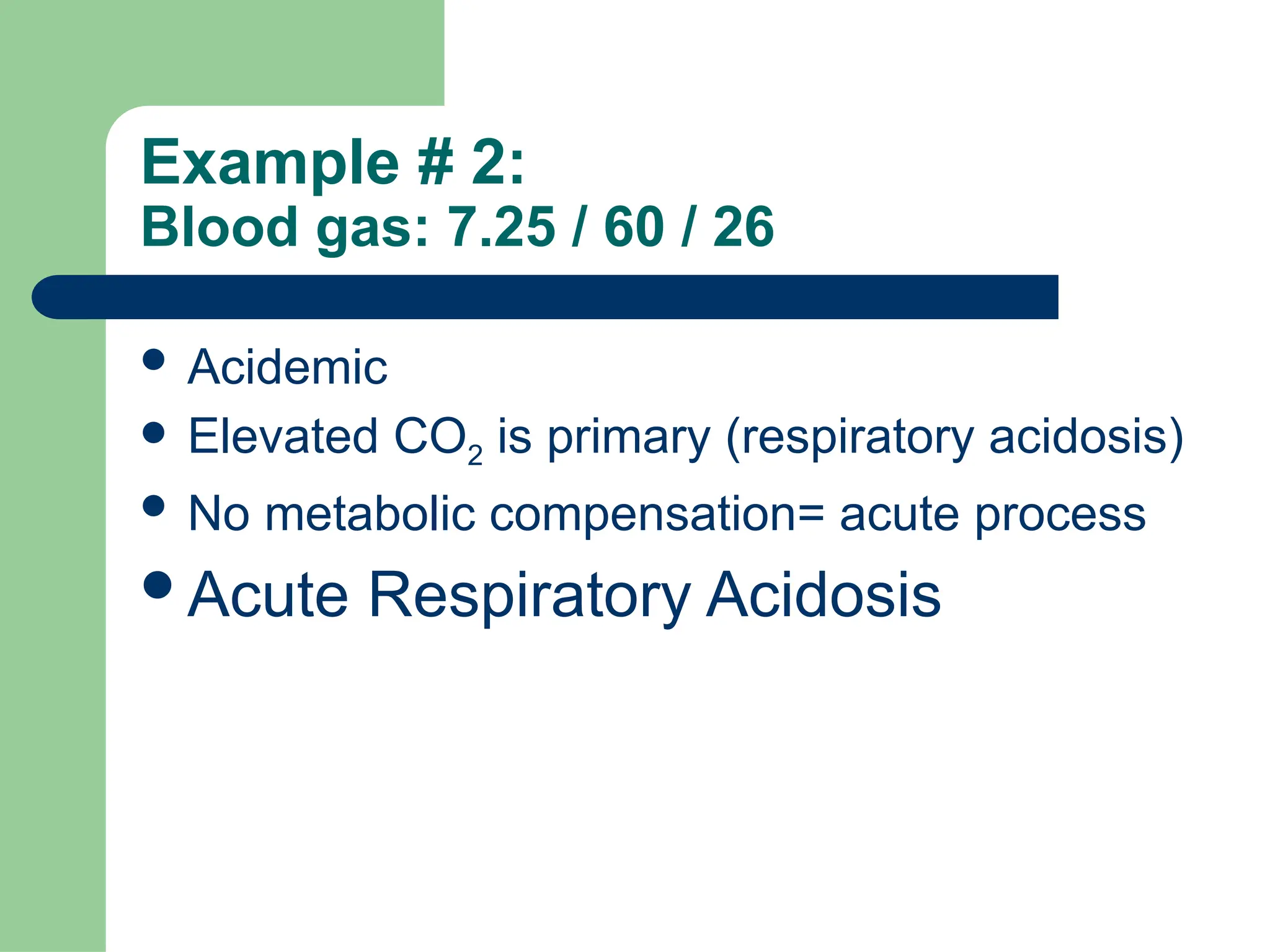 Acid-Base Analysis examples.presentation | PPT