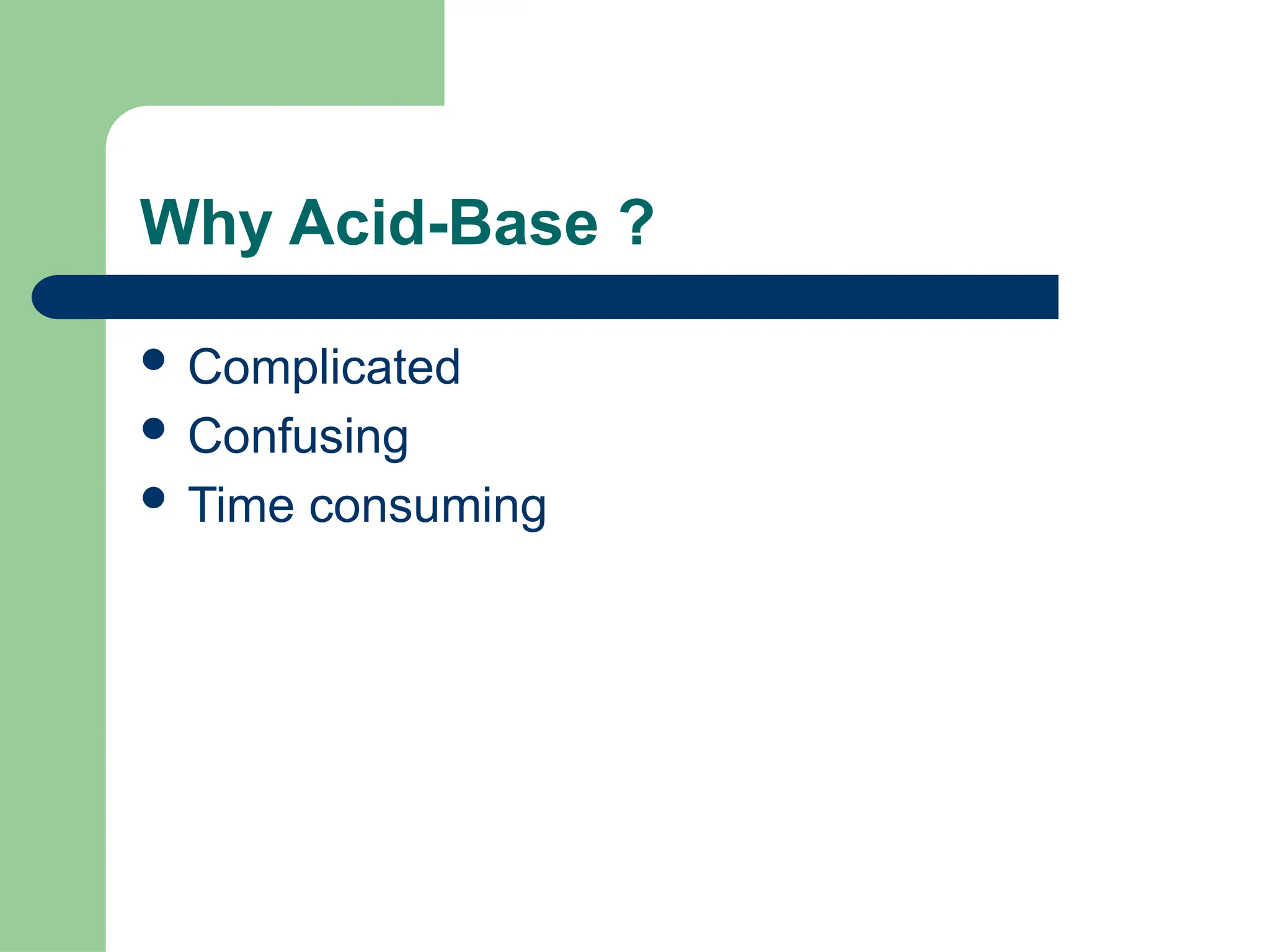 Acid-Base Analysis examples.presentation | PPT