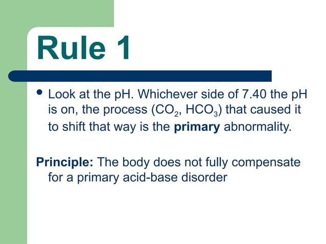 Acid-Base Analysis examples.presentation | PPT