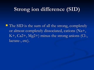 Acid base balance | PPT