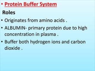 Acid base balance | PPT