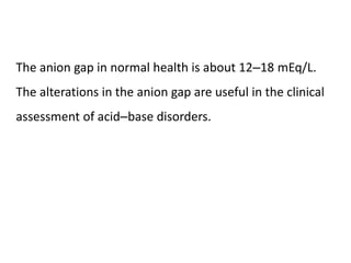 Acid base balance-2 | PPT