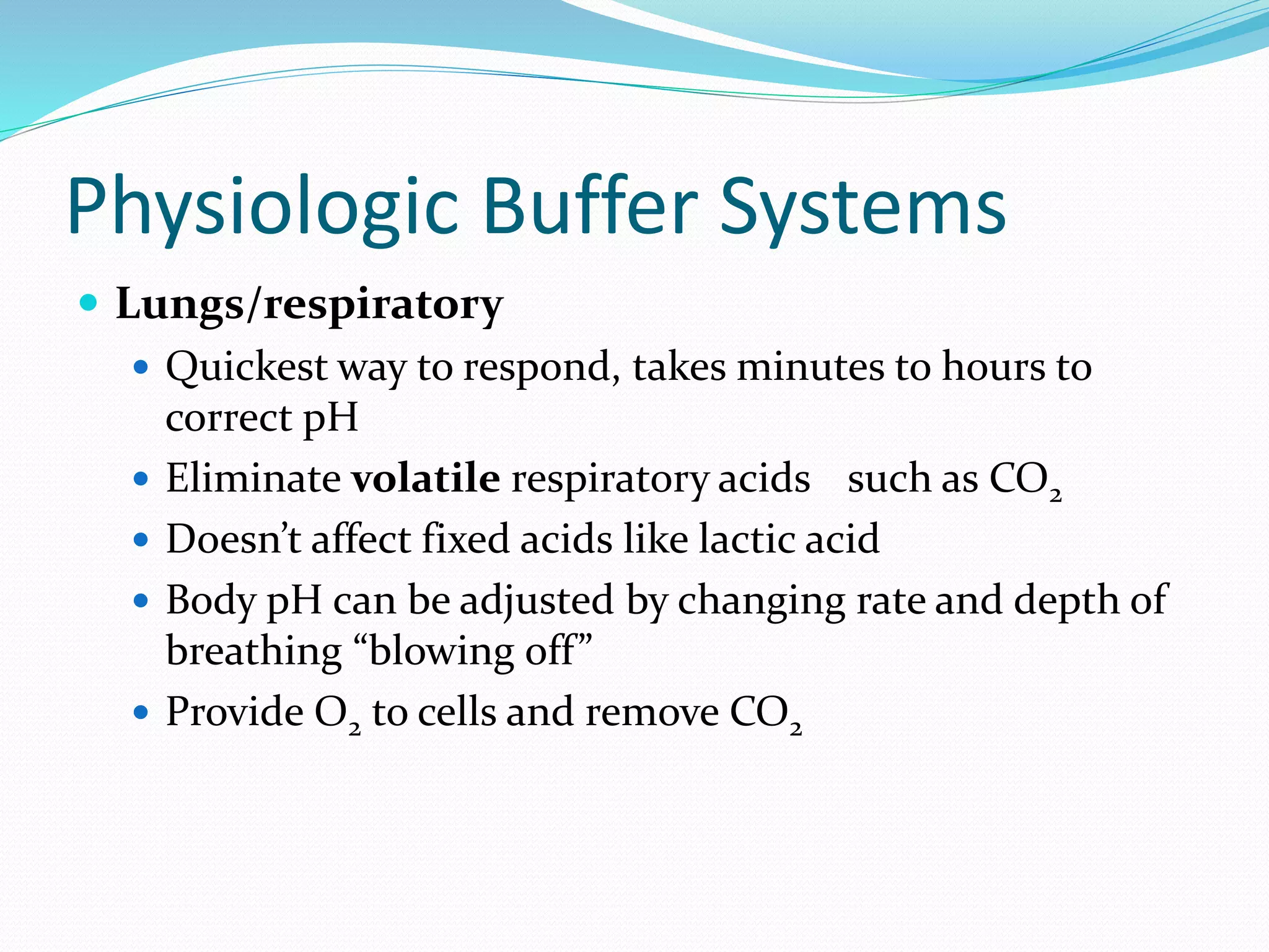 Acid base balance | PPTX