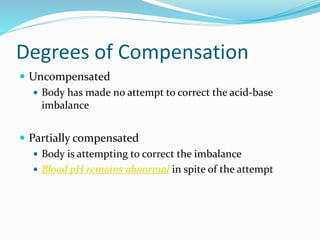 Acid base balance | PPTX