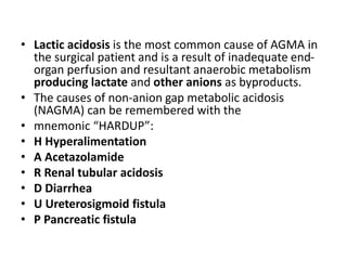 ACID-BASE BALANCE.pptx | Lung and Respiratory Health | Diseases and ...