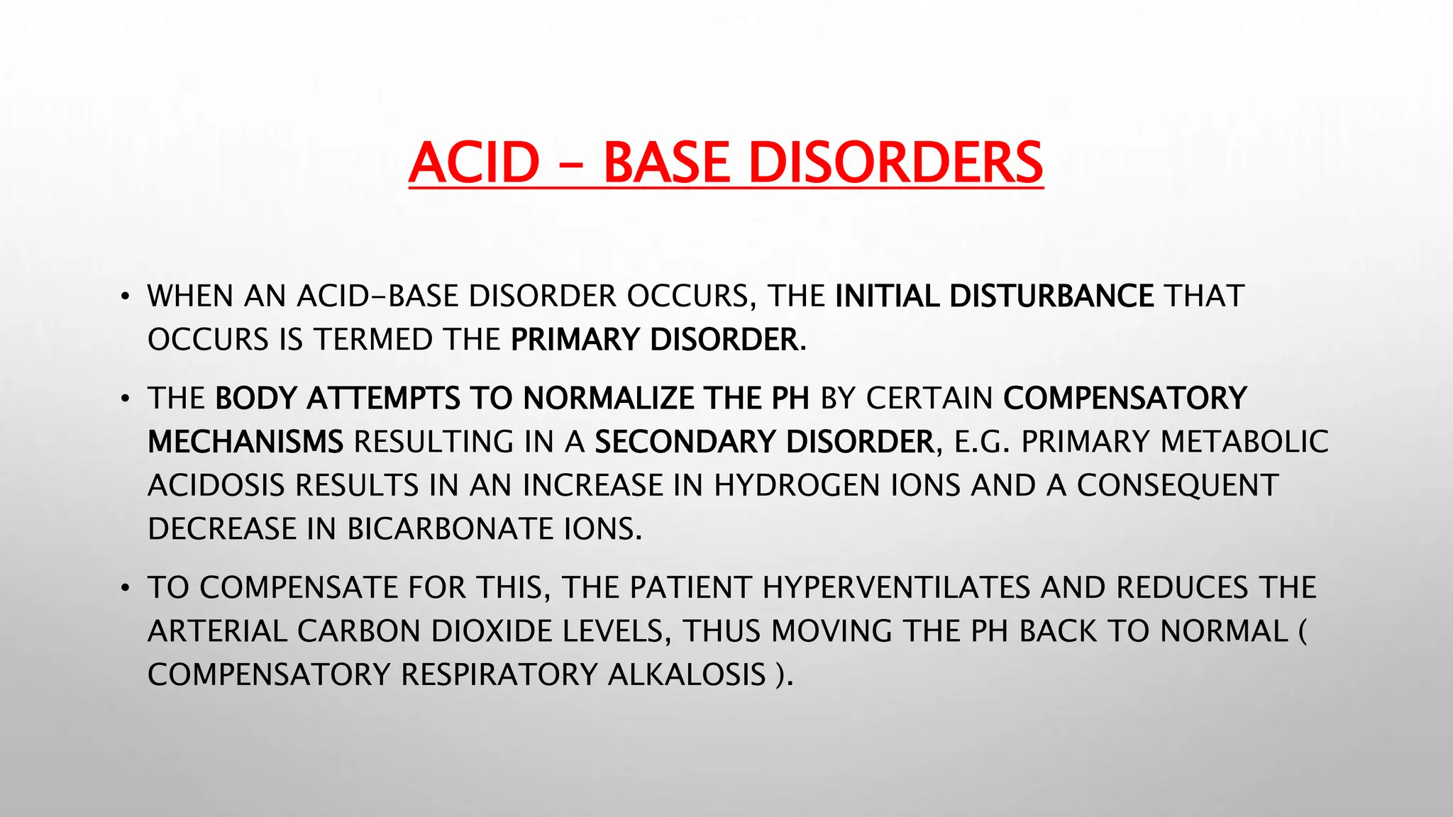 ACID - BASE BALANCE BY KRUTIKA BHANDARI - PRESENTATION | PPTX