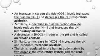 ACID - BASE BALANCE BY KRUTIKA BHANDARI - PRESENTATION | PPTX