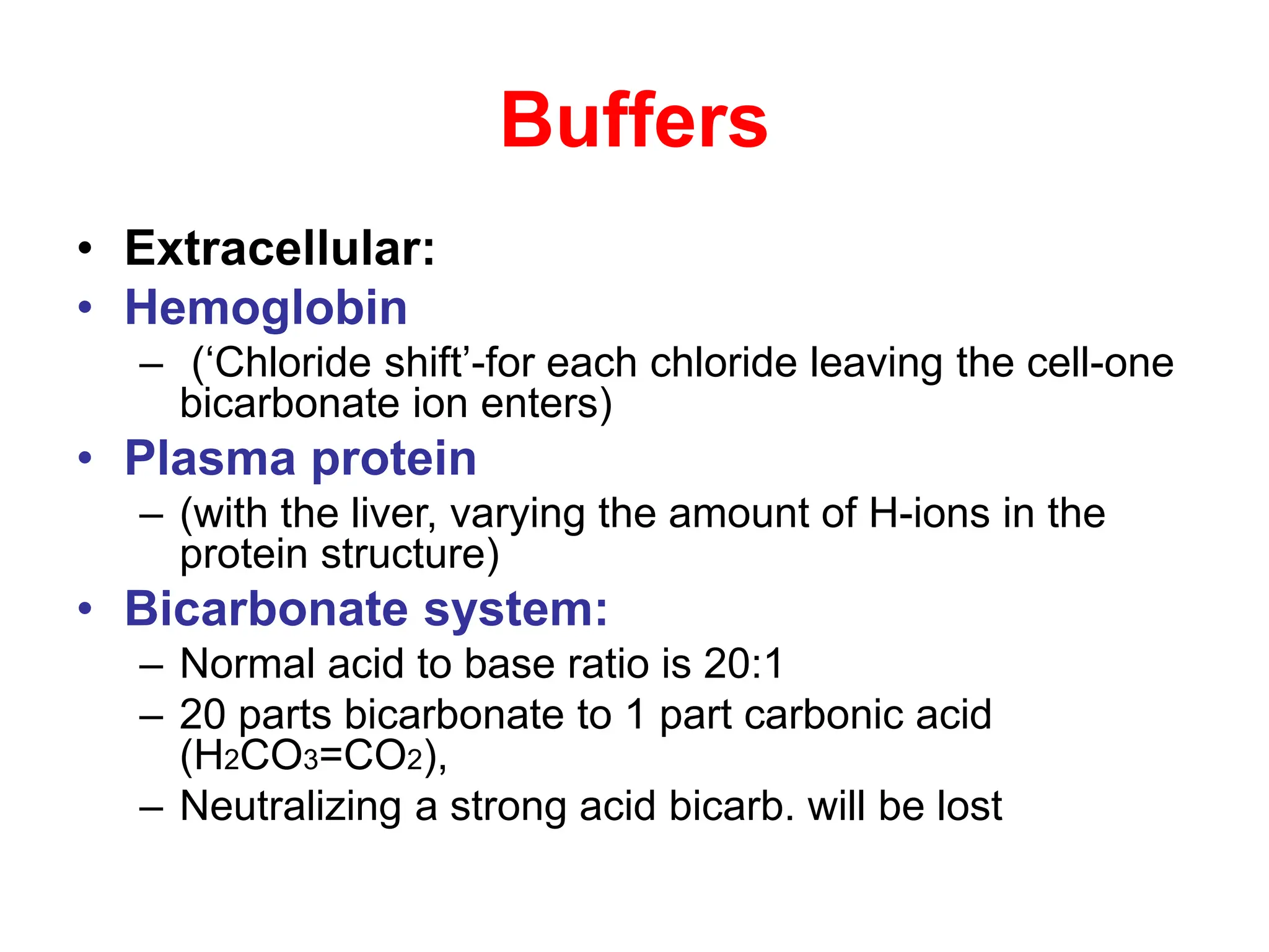 Acid-base Balance and its Disorders presentation | PPT