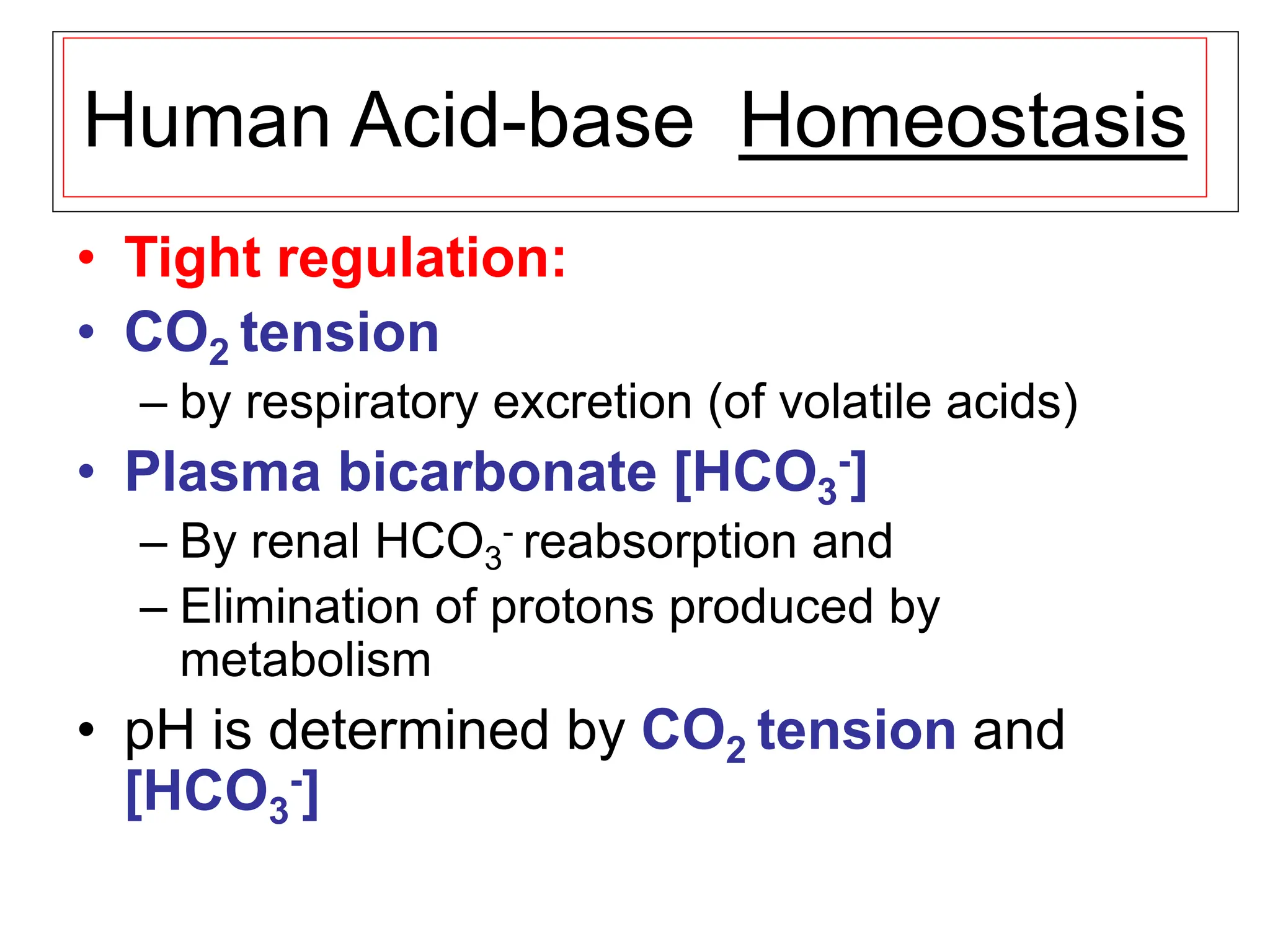 Acid-base Balance and its Disorders presentation | PPT