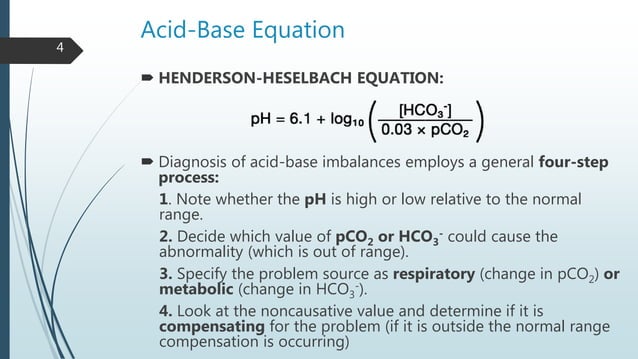 Acid base disorders | PPTX