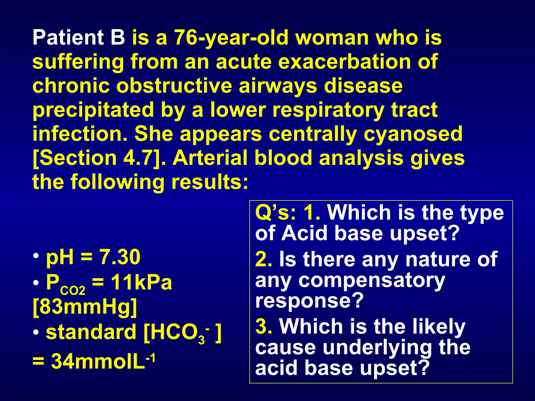 Acid base disorders by Dr. Aslam | PPT