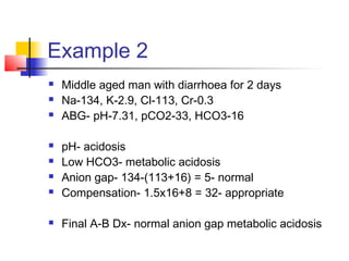 Acid base disorders | PPT