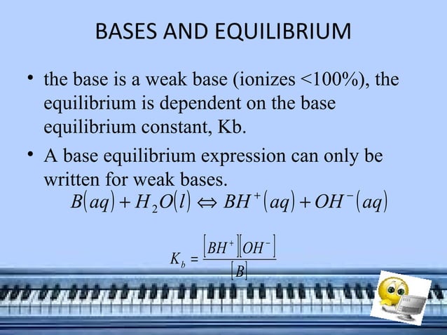 Acid base equilibrium | PPT