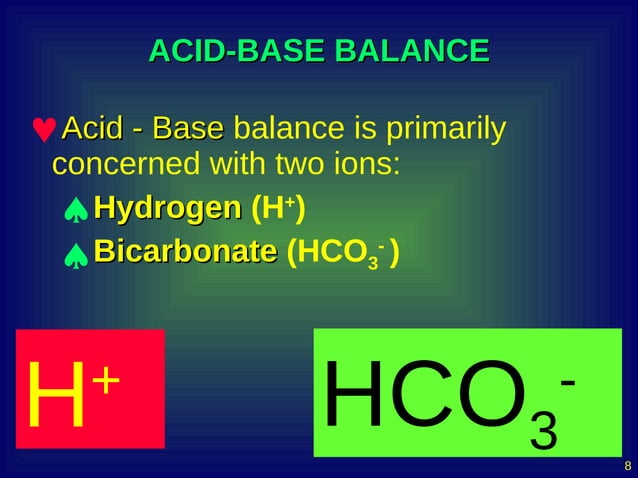 Acid Base Homeostasis | PPT