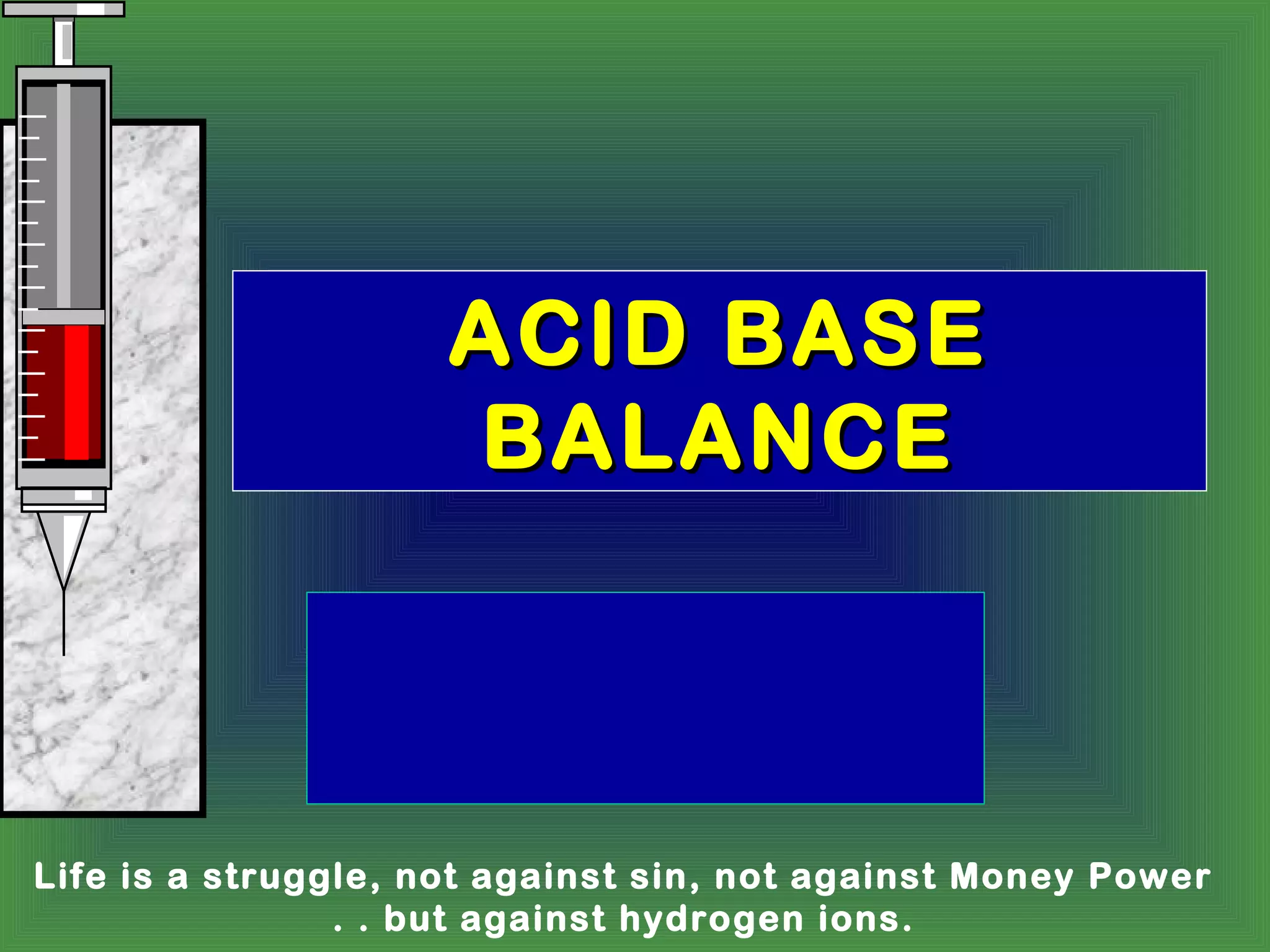 Acid base homeostasis | PPT | Lung and Respiratory Health | Diseases ...