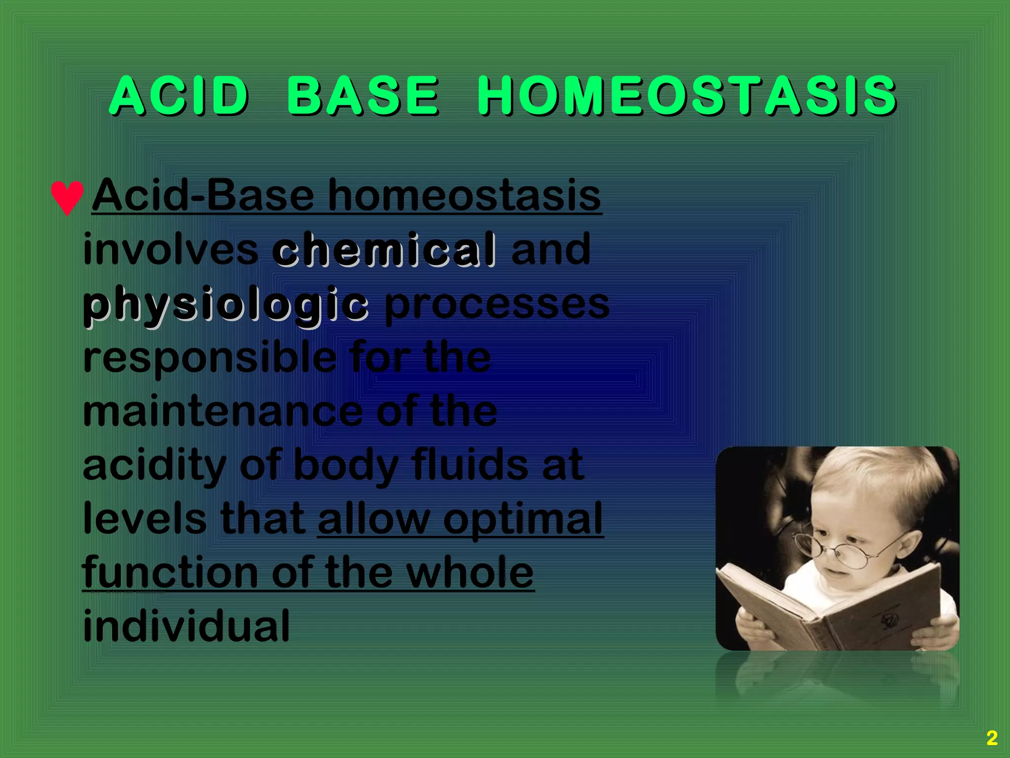 Acid base homeostasis | PPT