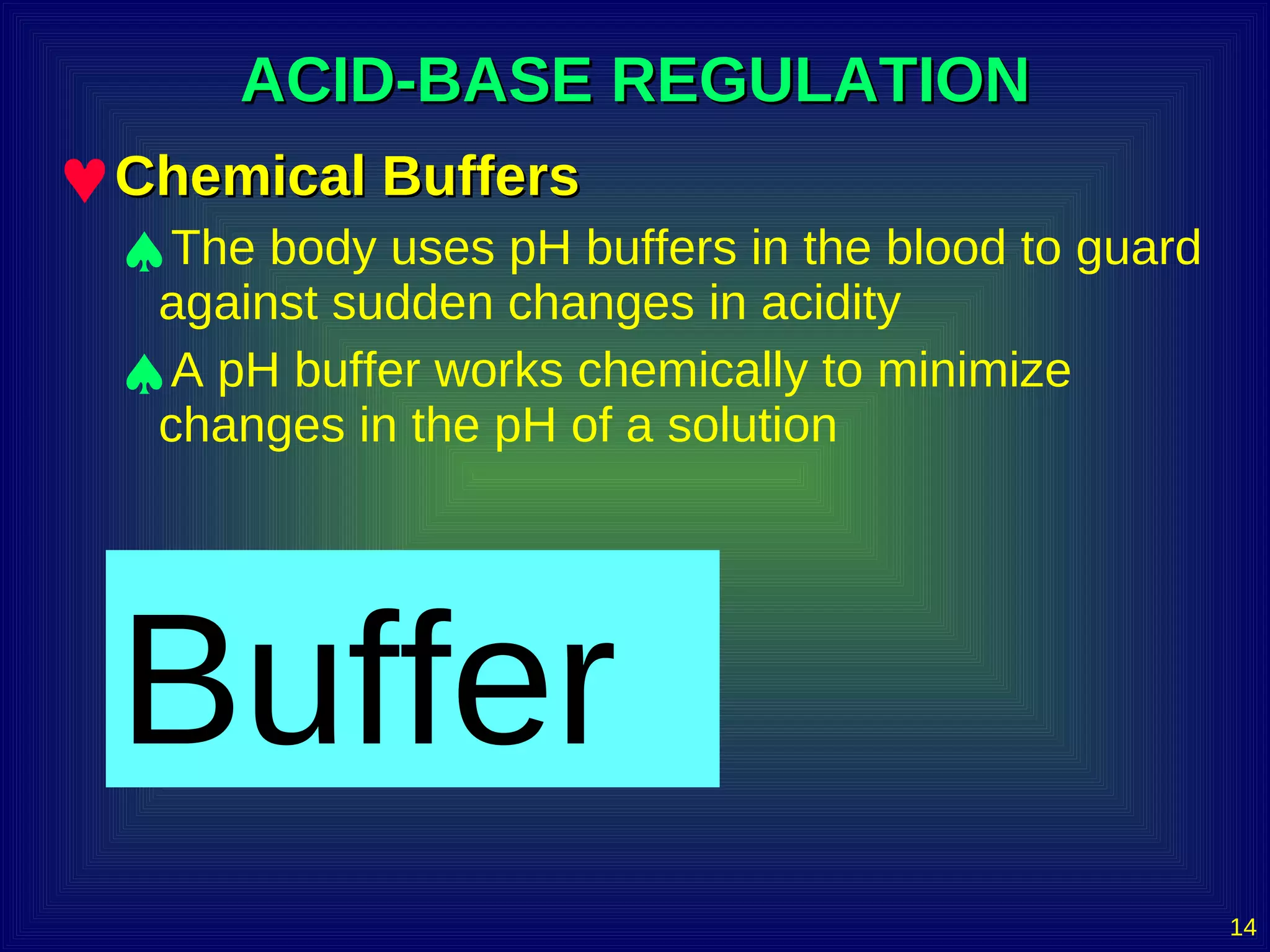 Acid Base Homeostasis | PPT