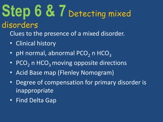 Interpretation of the Arterial Blood Gas analysis | PPTX