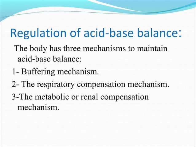 Acid base imbalances 2018 | PPT