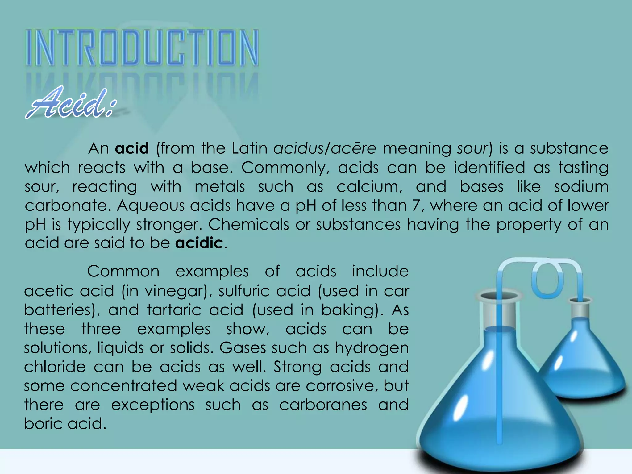 Acid- base Reaction | PPTX