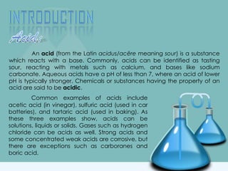 Acid- base Reaction | PPTX