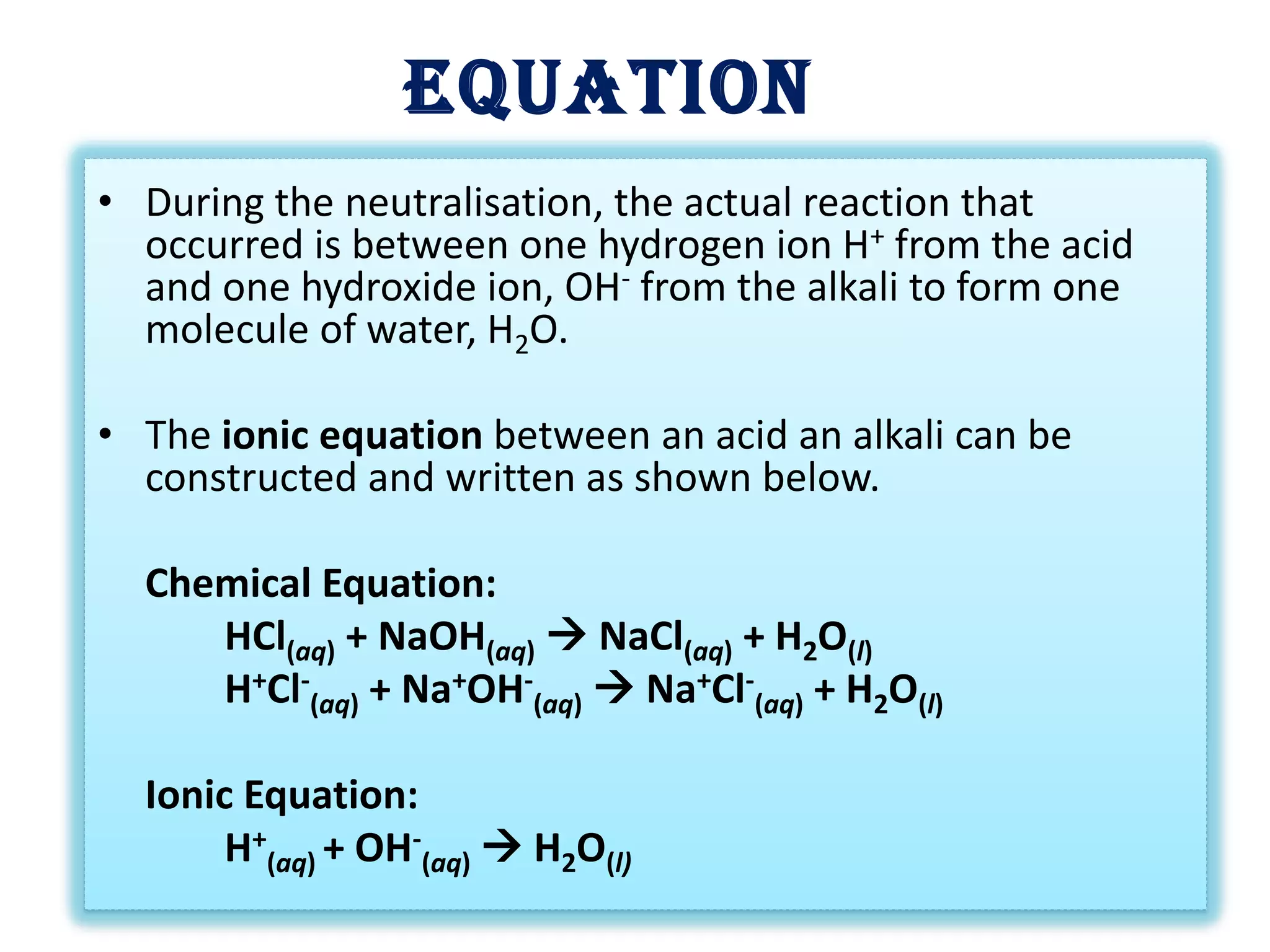 Acid base titration | PDF