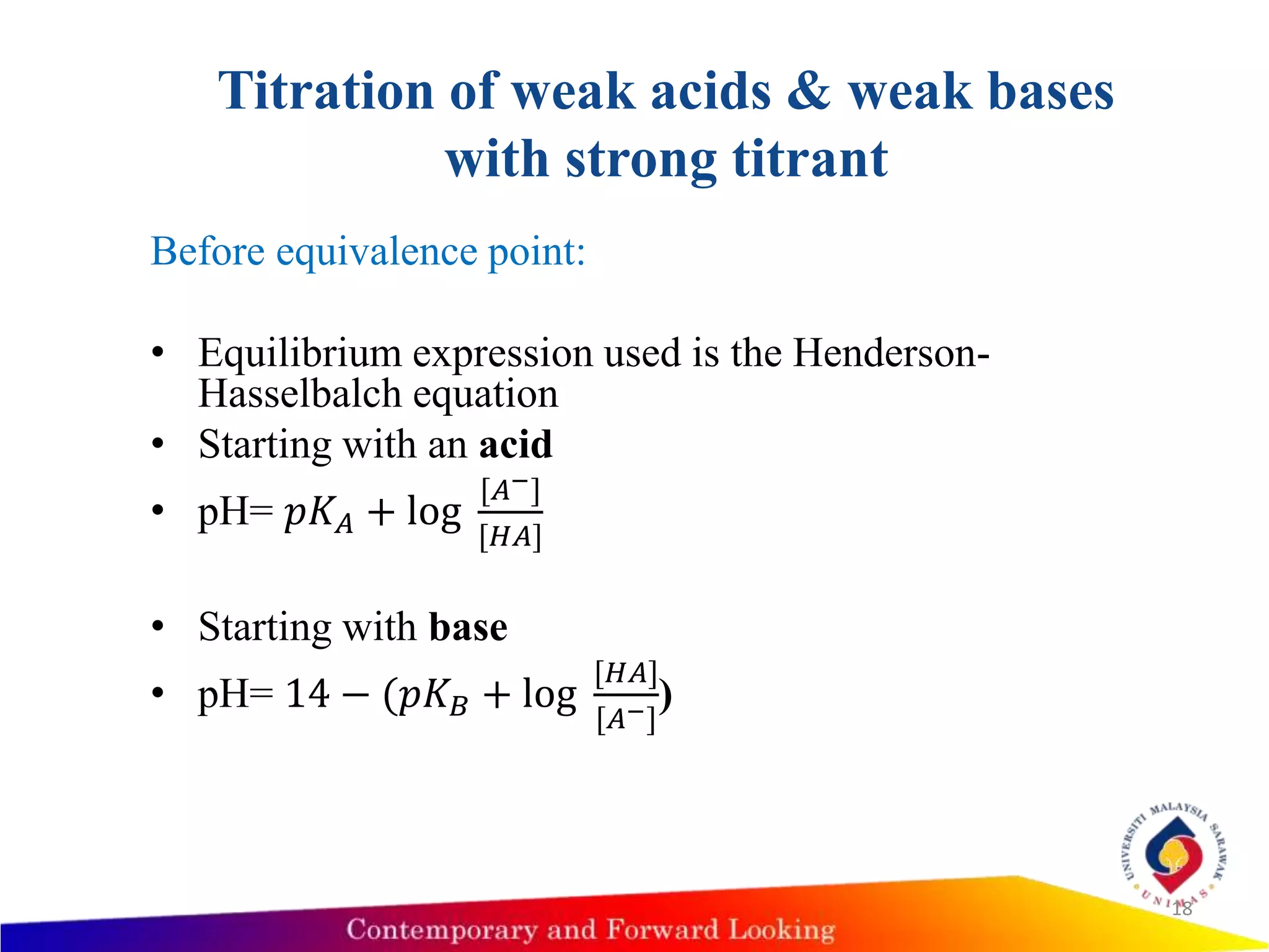 Acid base titration | PPTX