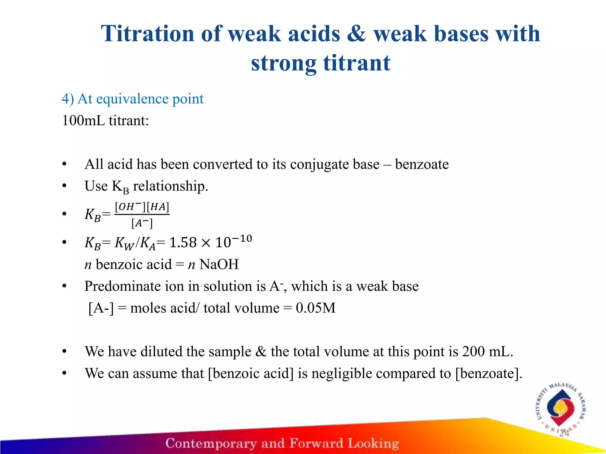 Acid base titration | PPTX | Chemistry | Science