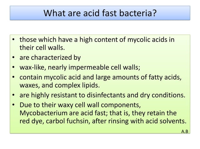 Acid fast staining | PDF | Chemistry | Science