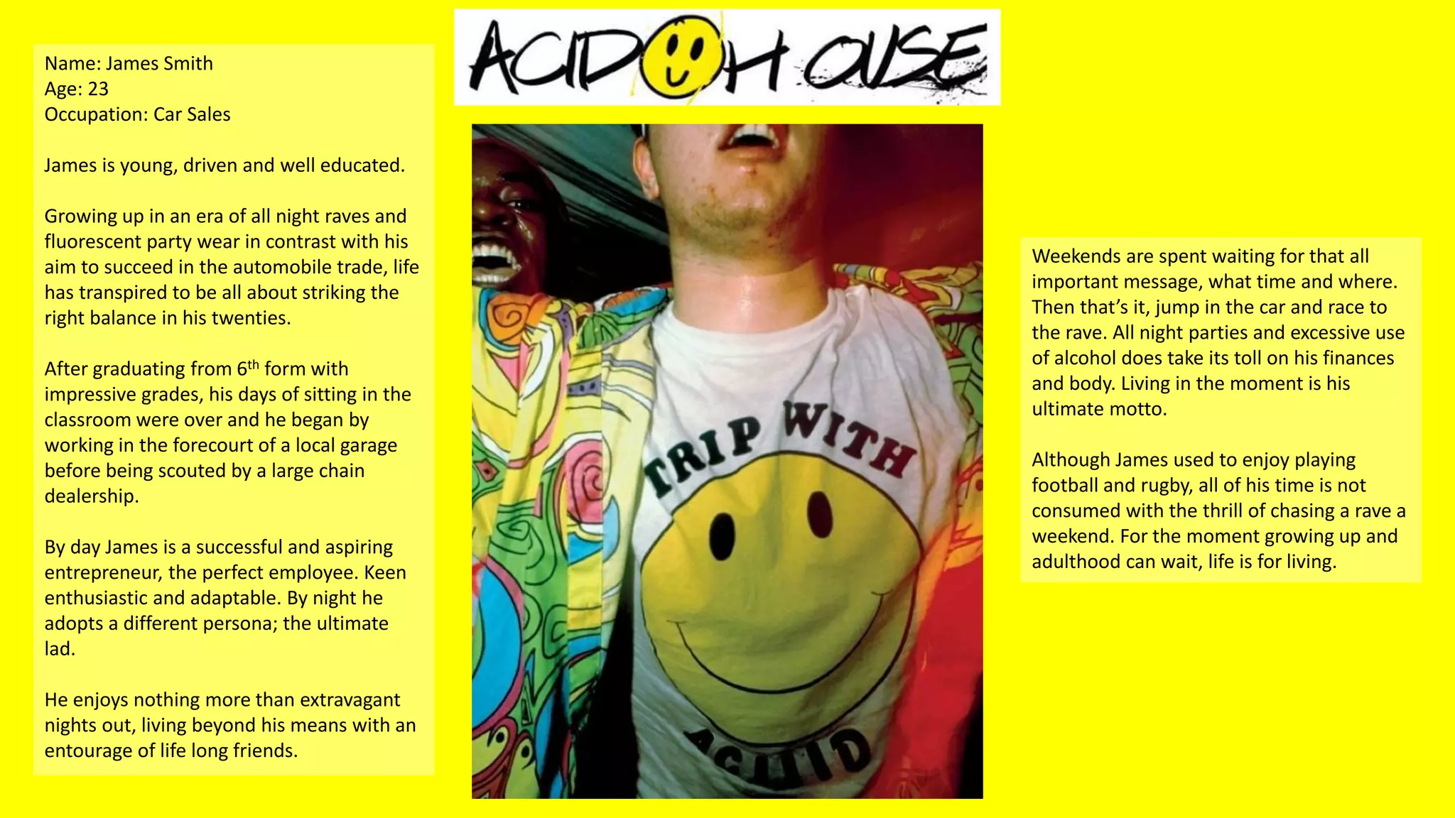 Acid House Style Tribes | PPTX