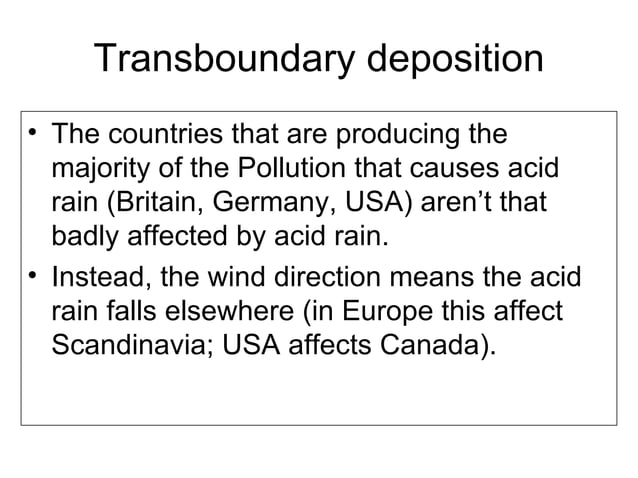 Acid Rain Ppt
