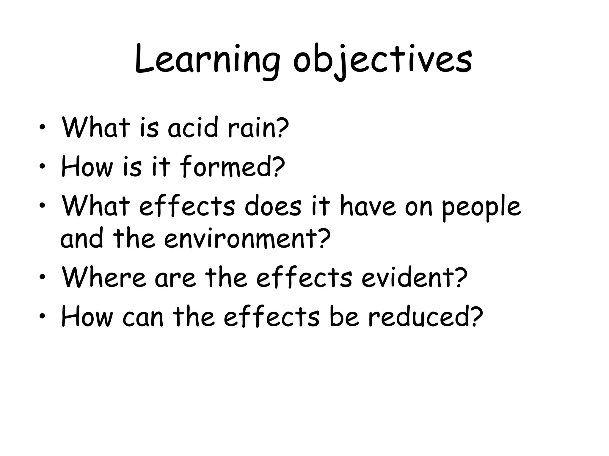 Acid Rain | PPT