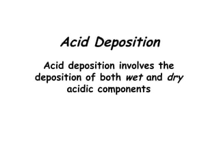 Acid Rain | PPT