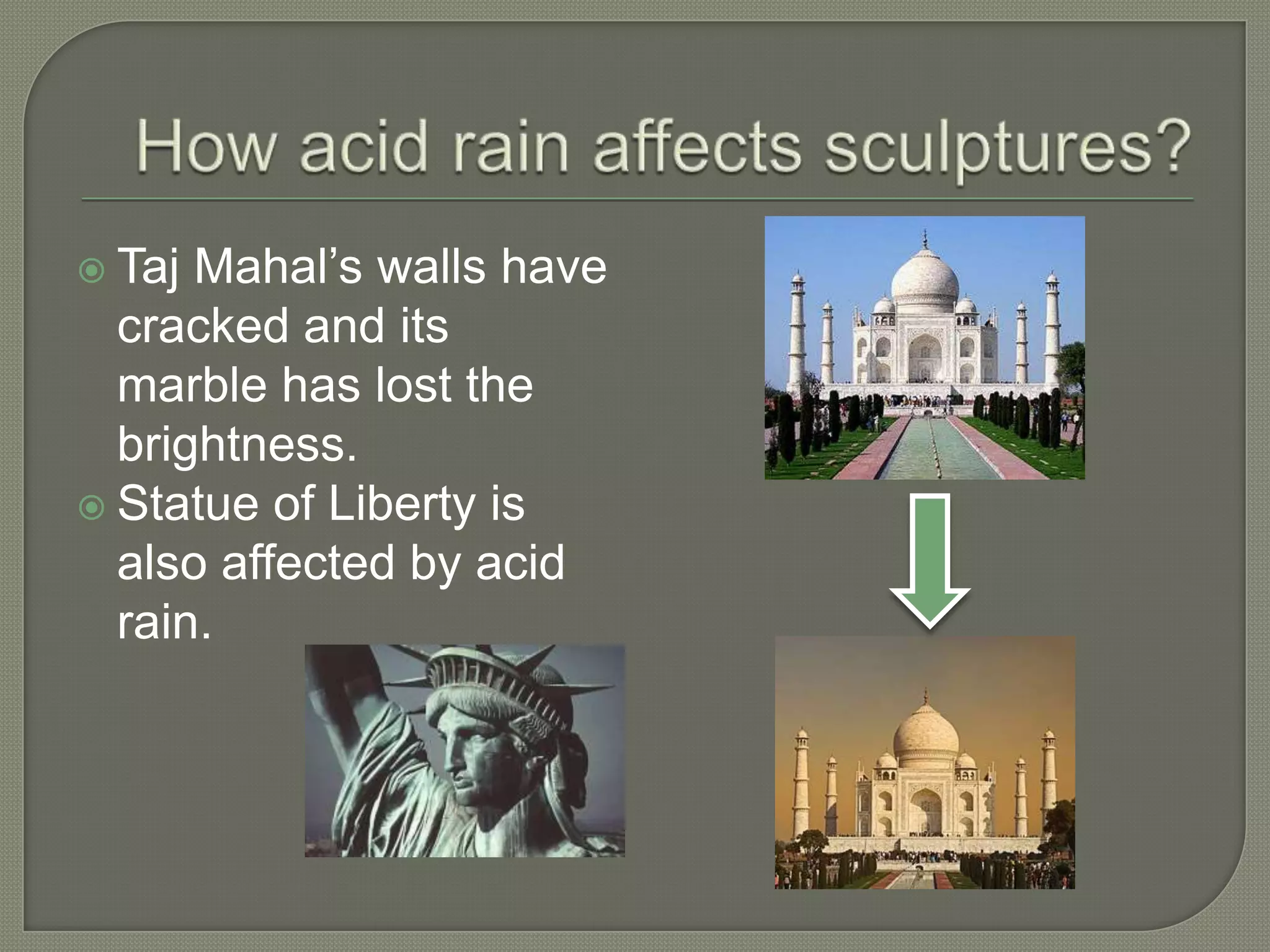 Acid rain-and-sculpture | PPTX