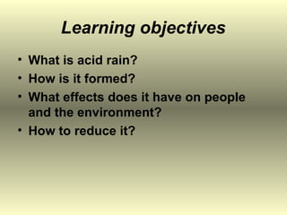 Acid Rain.... | PPT