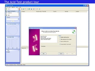 Acid Test Product Demo | PPT | Sales | Business