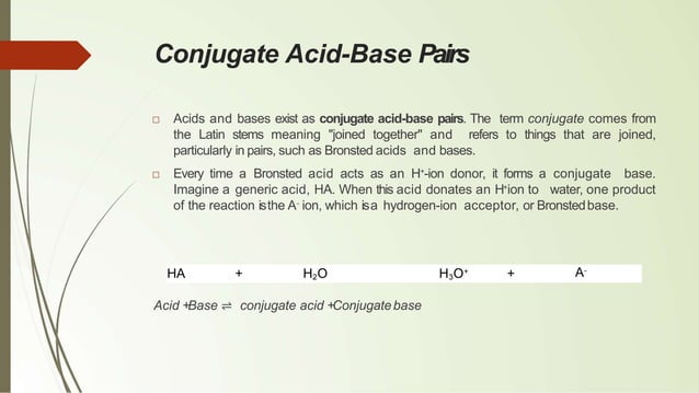 Acid base concepts Acid Base concepts; Arrhenius, Lowery-Bronsted, Lewis. Soft and hard acid ...