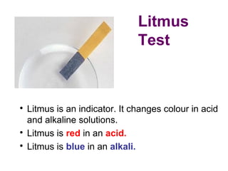 Acid and alkali | PPT