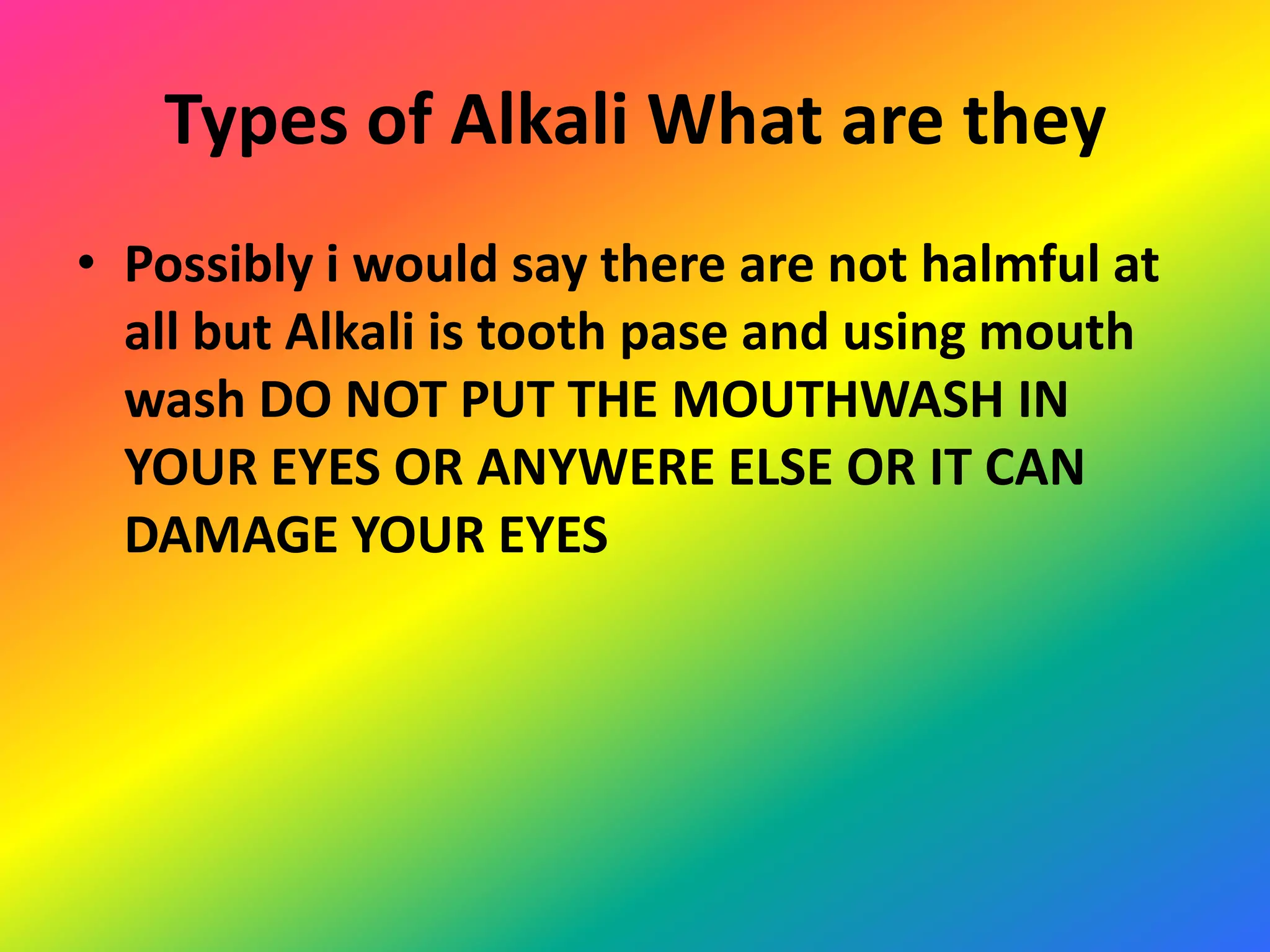 Acid and alkali | PPTX