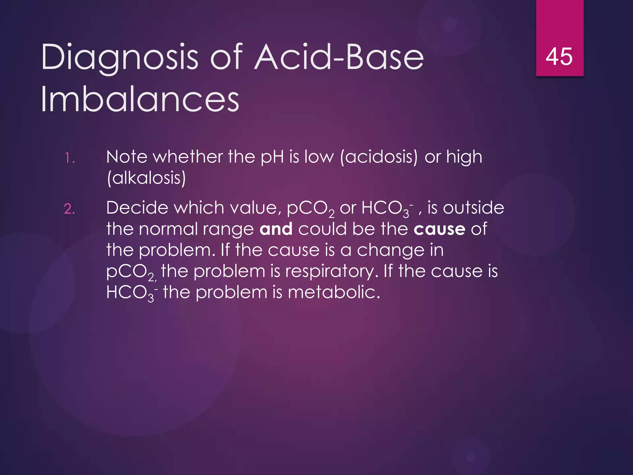 acid base balance and imbalance | PPTX