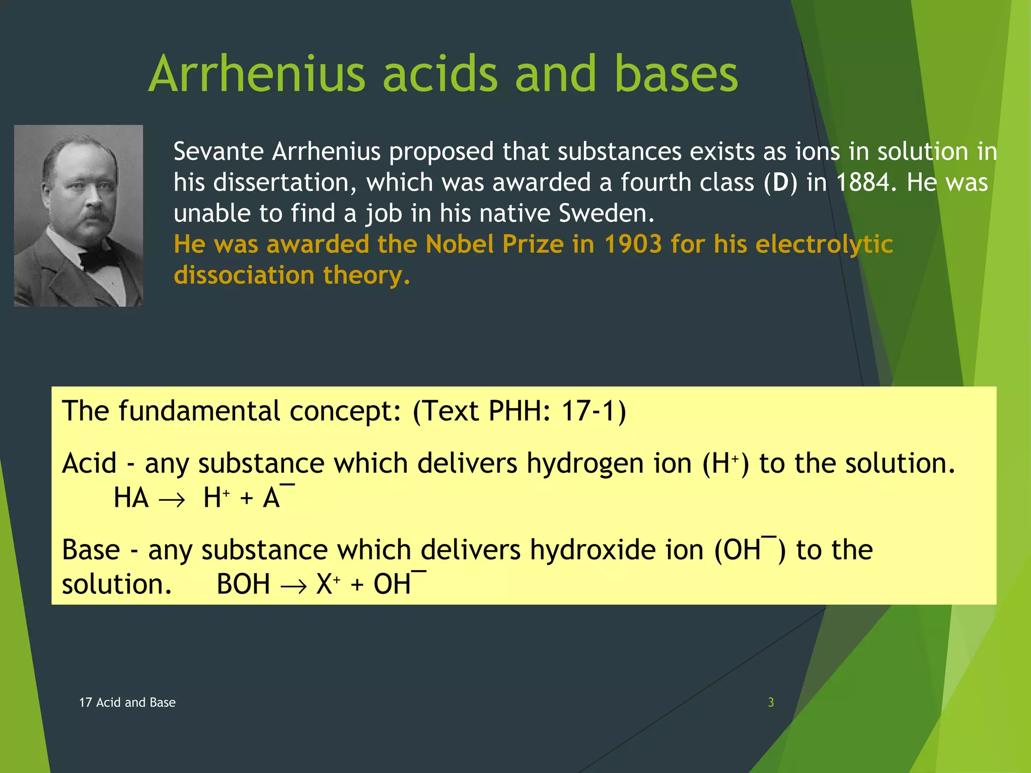 Acid and base | PPT