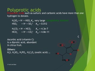 Acid and base | PPT